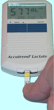 Veterinary Accutrend Lactate Instructions
