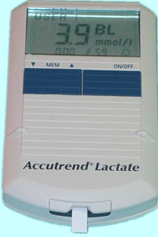 Veterinary Accutrend Lactate Instructions